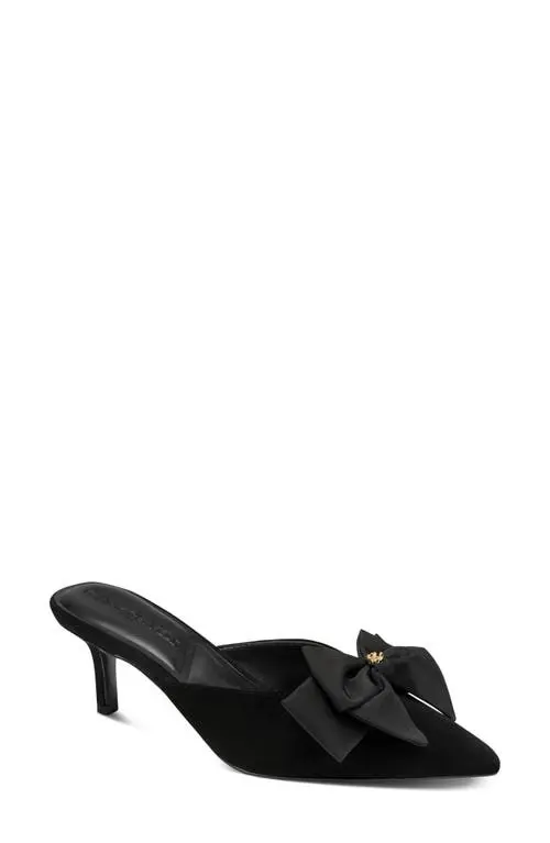 Karl Lagerfeld Paris Larina Pointed Toe Mule - Black