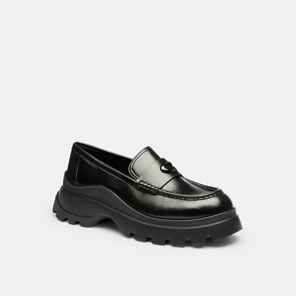 COACH Sport Loafer Shoes - Black