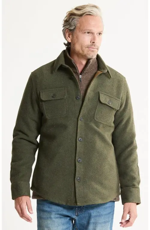 JACHS Wool Blend Overshirt