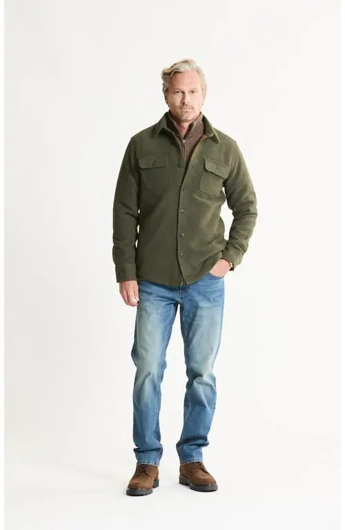 JACHS Wool Blend Overshirt