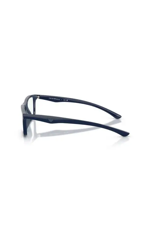 Emporio Armani 56mm Rectangle Optical Glasses