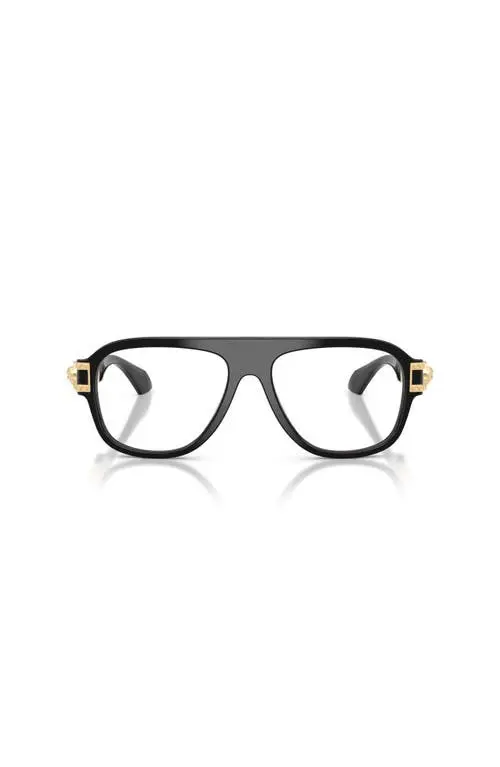 Versace 55mm Pilot Optical Glasses