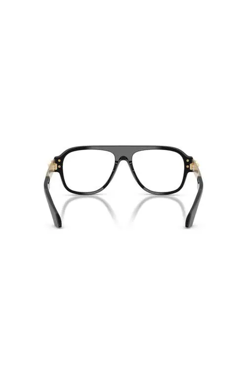 Versace 55mm Pilot Optical Glasses