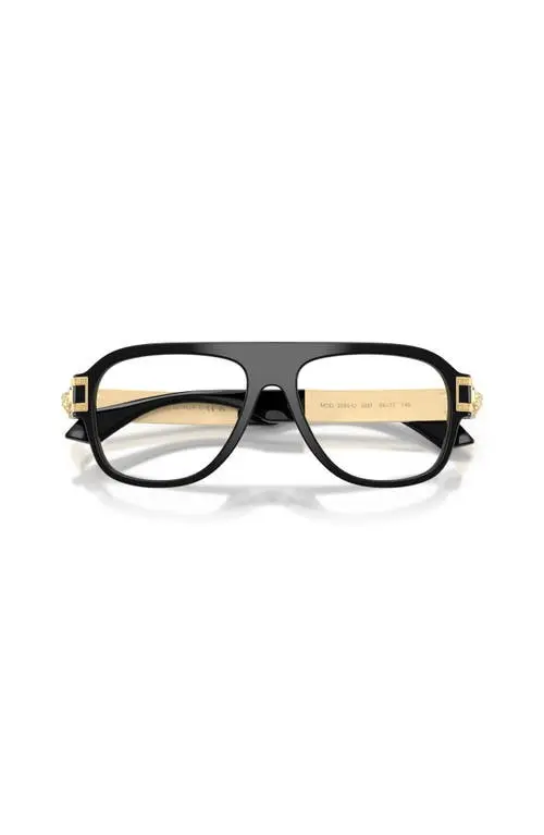 Versace 55mm Pilot Optical Glasses