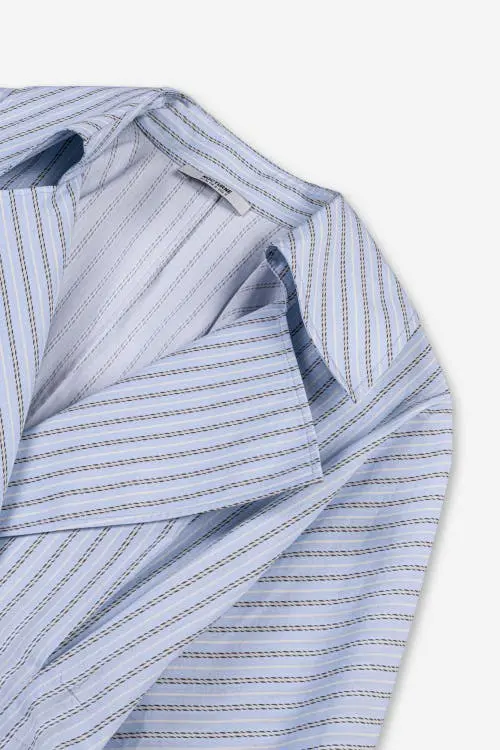 NOCTURNE Pinstripe Tailored Bodysuit
