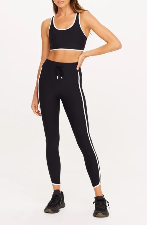 The Upside Sol 25-inch Drawcord Midi Leggings