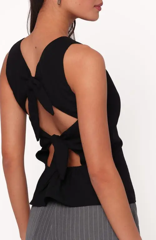 PETAL & PUP Brynn Tie Back Sleeveless Top