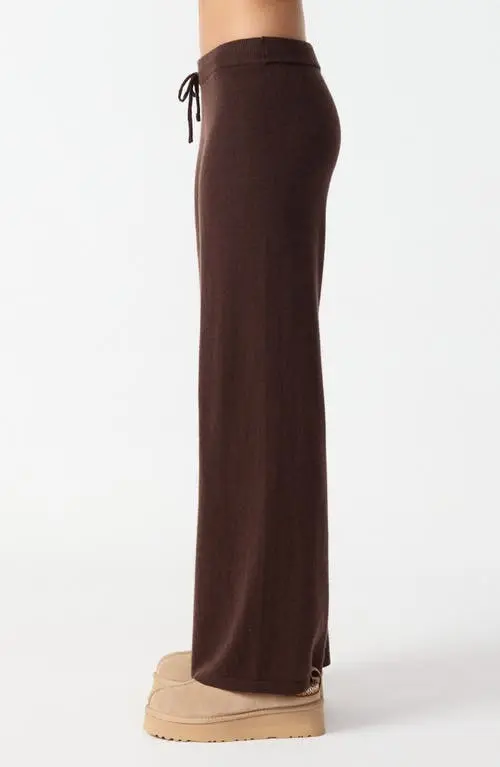 The Upside Amelie Cashmere Blend Knit Wide Leg Pants