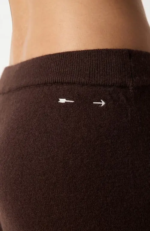 The Upside Amelie Cashmere Blend Knit Wide Leg Pants
