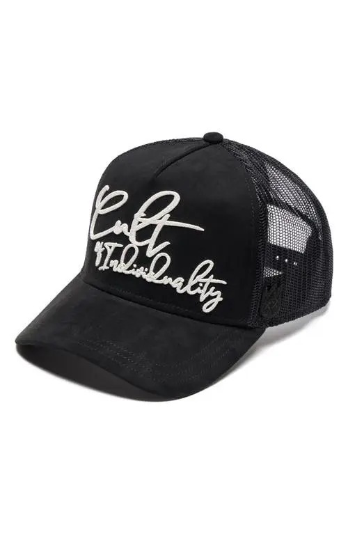 CULT OF INDIVIDUALITY Mesh Back Trucker Baseball Cap