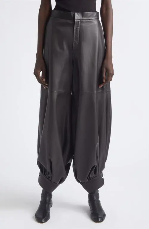 NACKIYE Seis Leather Pants