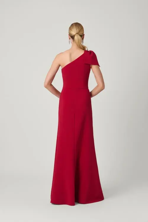 Shoshanna Stretch Crepe Midnight Killian Dress