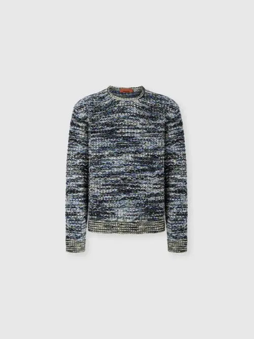 Missoni Wool And Viscose Pullover With 3d Texture - Multicoloured