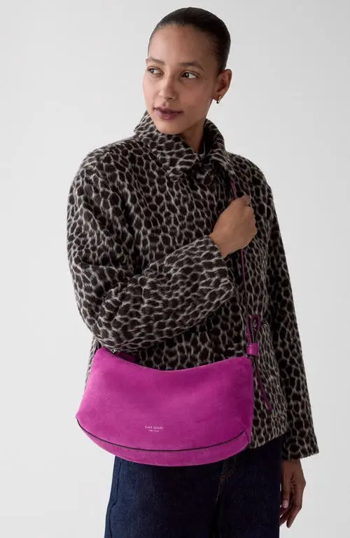 Kate Spade New York Loop Suede Convertible Shoulder Bag