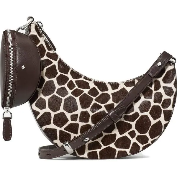 Kate Spade New York Duo Calf Hair Crossbody Bag With Pouch - Multi
