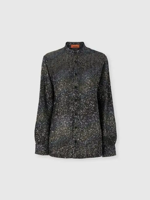 Missoni Oversized Shirt With Sequin Applications - Multicoloured
