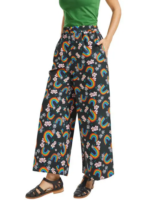 MODCLOTH Day Trip Drifters Palazzo Pant
