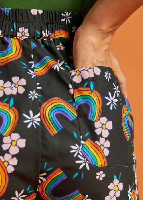 MODCLOTH Day Trip Drifters Palazzo Pant