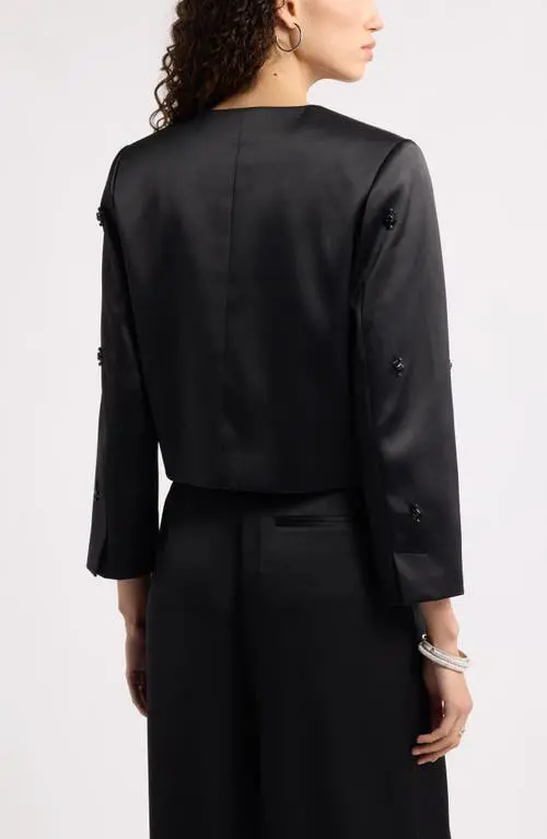 Nordstrom Embellished Cropped Jacket