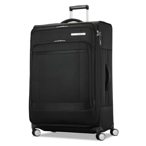 SAMSONITE Portlift Softside 29" Large Checked Spinner Luggage - Black