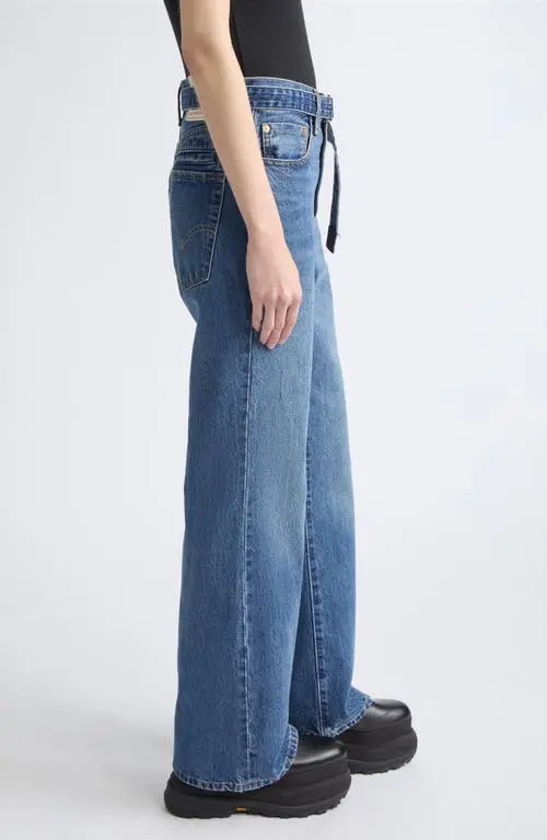 Sacai Gender Inclusive Levi's® Wide Leg Jeans