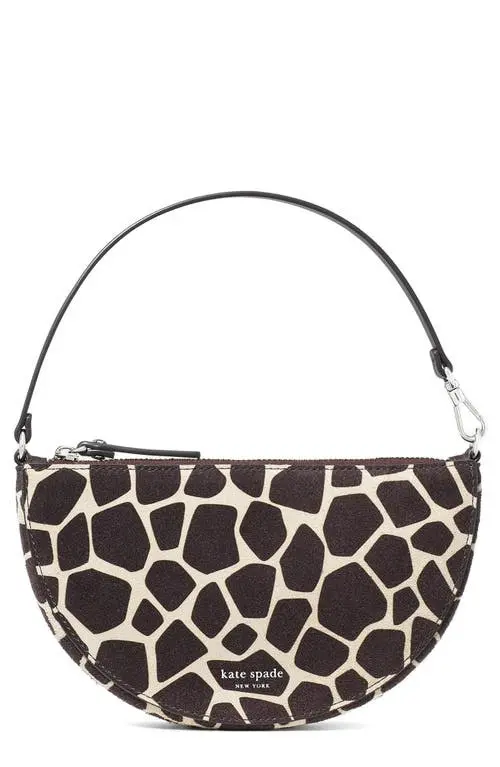 Kate Spade New York Wink Giraffe Printed Suede Wristlet - Multi