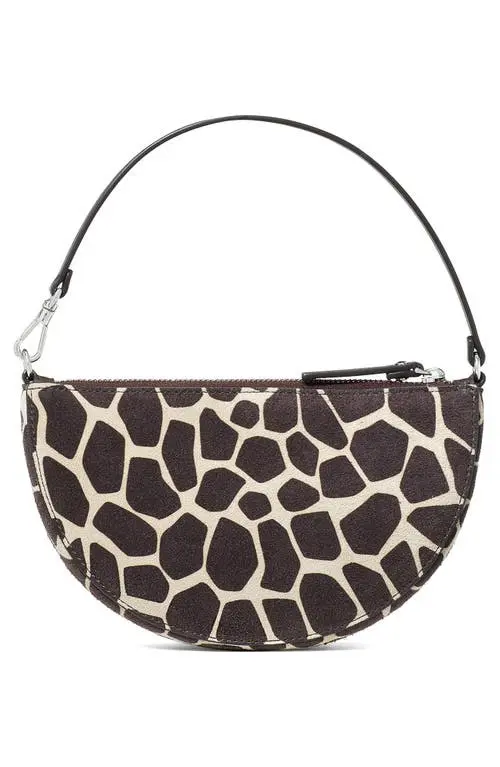 Kate Spade New York Wink Giraffe Printed Suede Wristlet