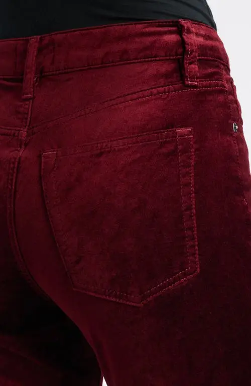 FRAME High Waist Bootcut Velvet Jeans