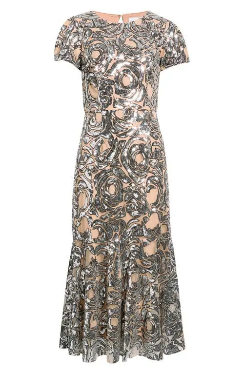 Sam Edelman Rose Sequin Gown