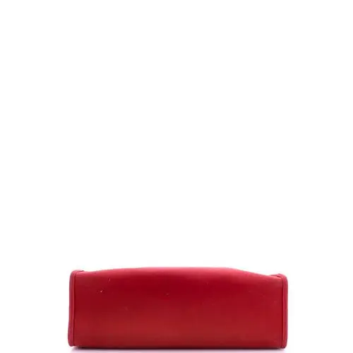 Hermès Herbag Zip Leather And Toile 31 - Red