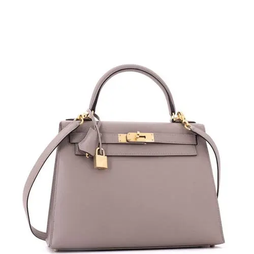 Hermès Kelly Handbag Epsom With Gold Hardware 28