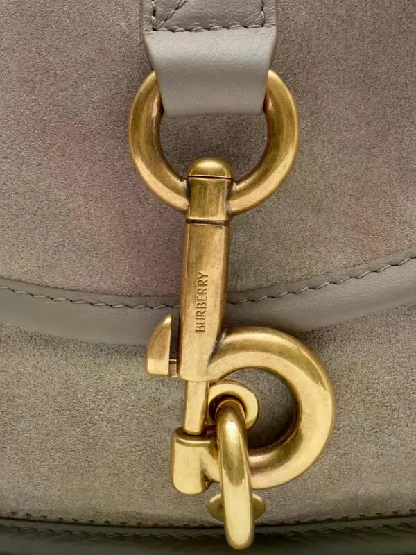 Burberry Small B Clip Messenger Bag