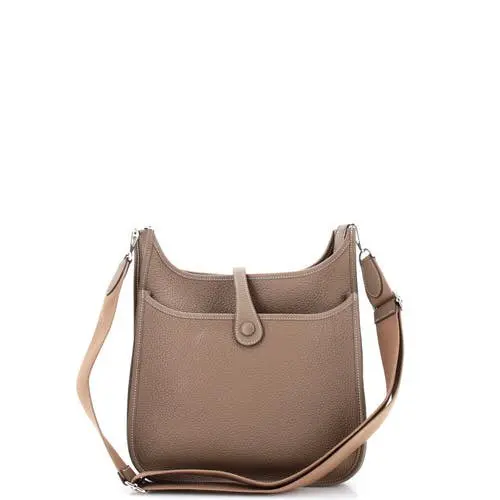 Hermès Evelyne Bag Gen Iii Clemence Pm - Grey