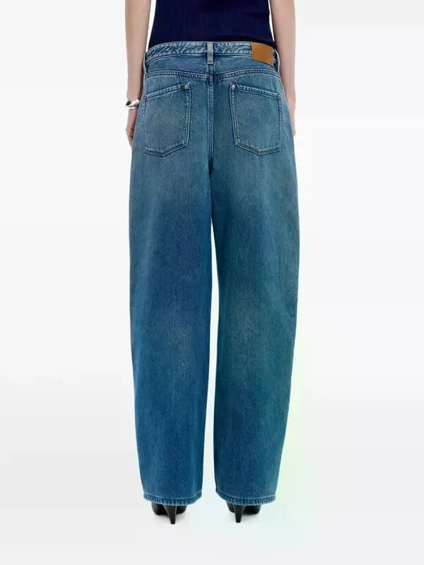 JNBY Washed Banana-cut Jeans