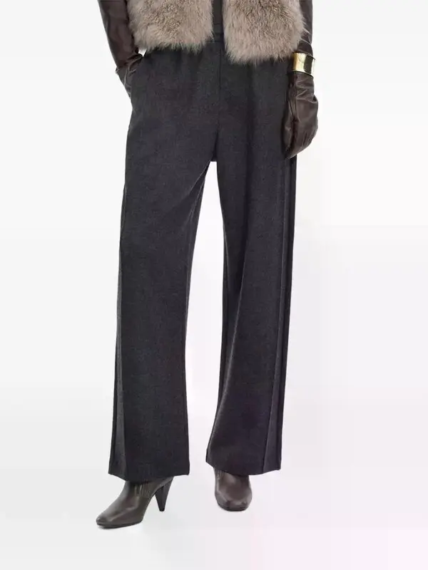 JNBY Curved Wide-leg Trousers