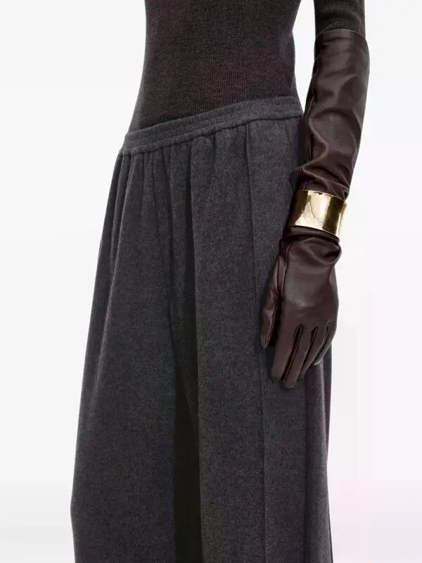 JNBY Curved Wide-leg Trousers