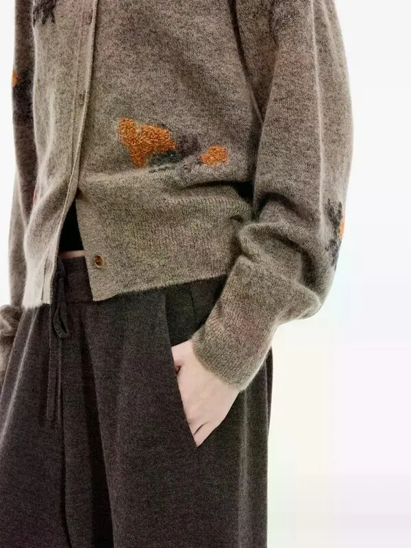 JNBY Floral-embroidered Cardigan