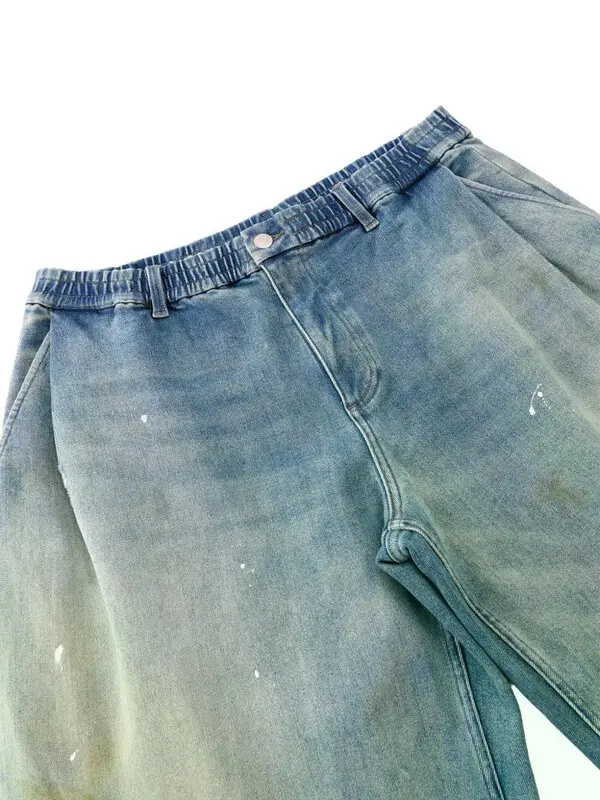 CROQUIS Curved Wide-leg Jeans