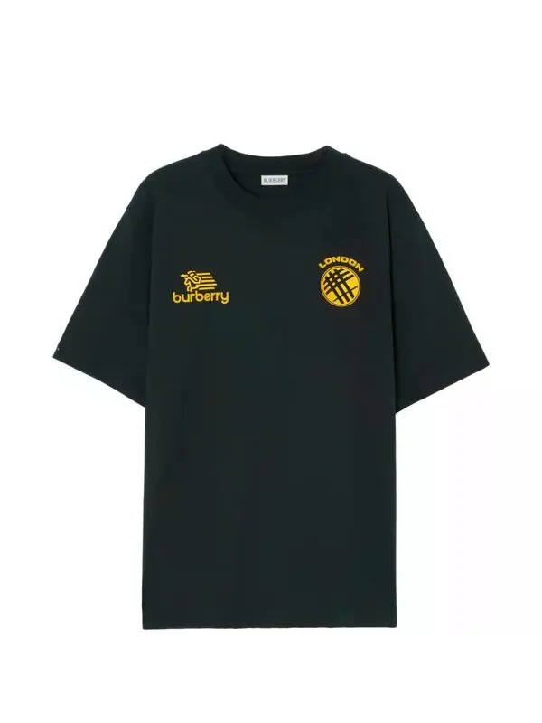 Burberry Logo Badge Cotton T-shirt