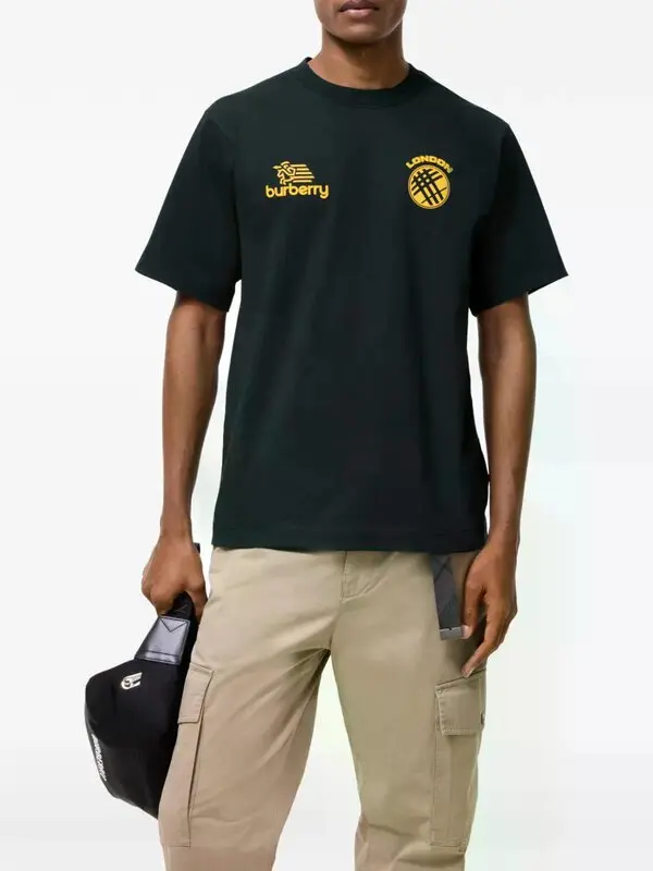 Burberry Logo Badge Cotton T-shirt