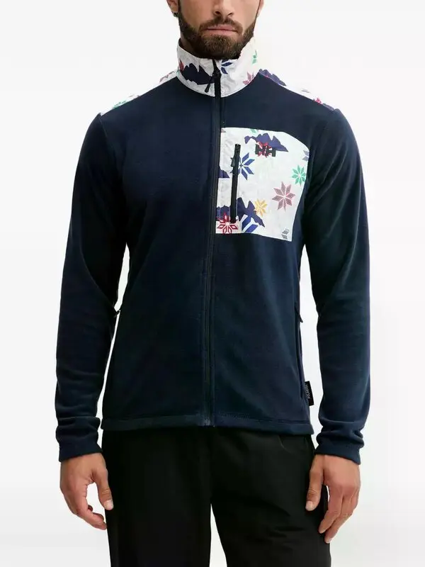 Helly Hansen Floral-print Zip-up Sweatshirt
