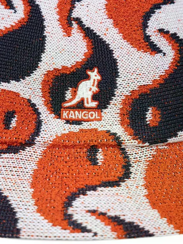 KANGOL Logo-embroidered Bucket Hat