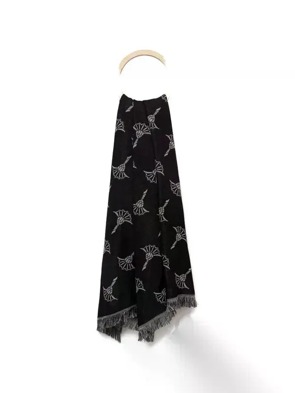 JOOP! Fringed Pattern Scarf