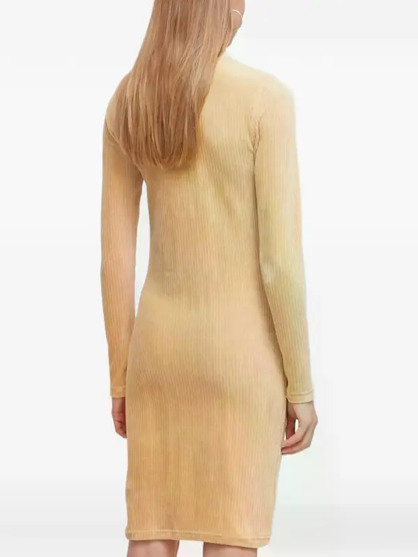 KARL KANI Logo Ribbed Dress