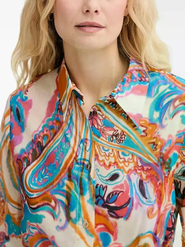 MORGAN Paisley-print Shirt