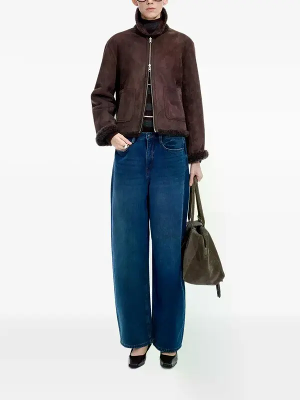 JNBY High-waist Banana-cut Jeans