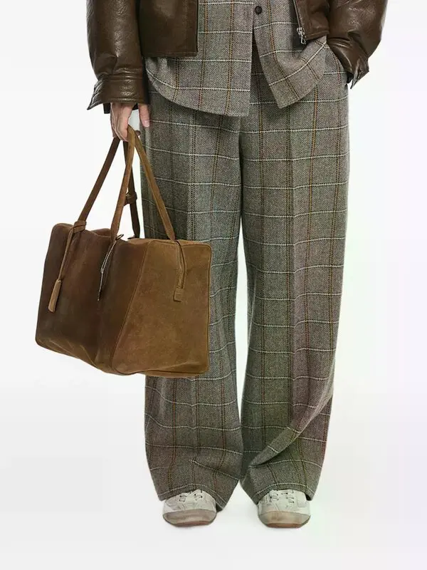 JNBY Check Herringbone Trousers
