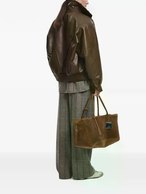 JNBY Check Herringbone Trousers