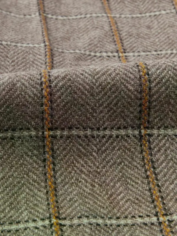 JNBY Check Herringbone Trousers