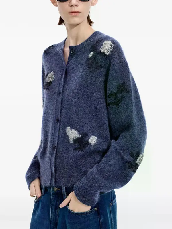 JNBY Floral-intarsia Cardigan